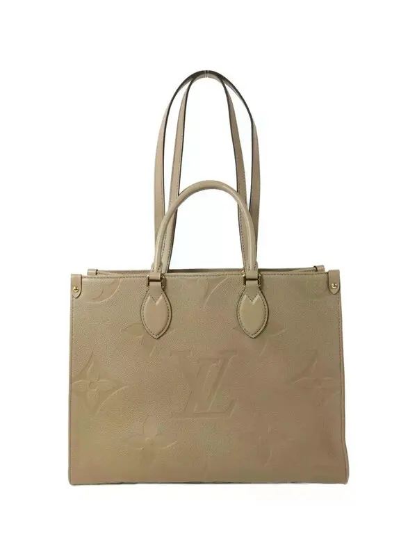 LOUIS VUITTON Monogram Empreinte On The Go Tote Bag