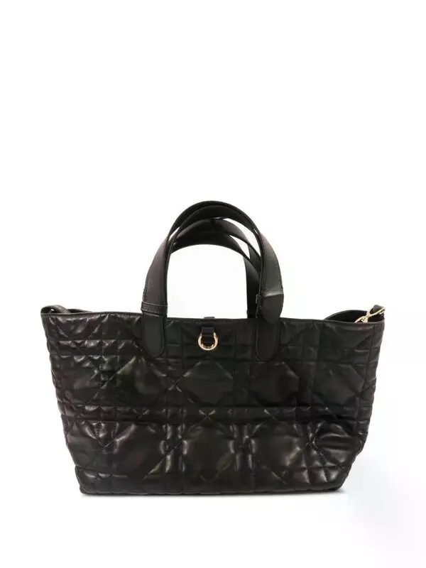 Dior Cannage Tote Bag - Black