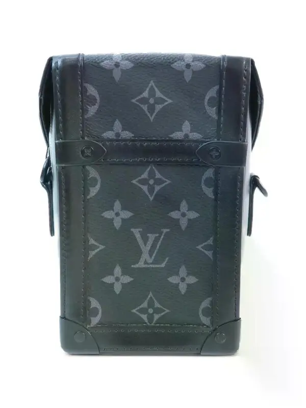 LOUIS VUITTON Vertical Trunk Monogram Eclipse Cross Body Bag