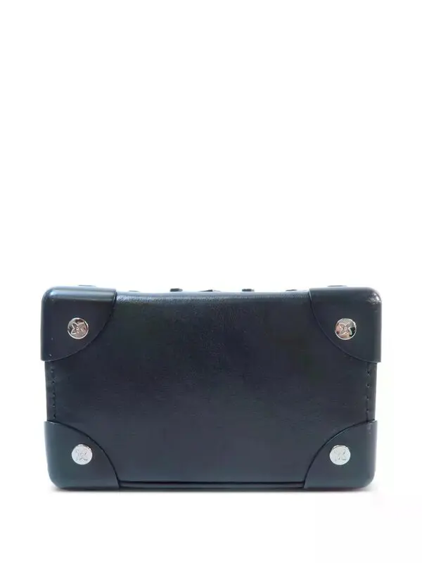 LOUIS VUITTON Vertical Trunk Monogram Eclipse Cross Body Bag