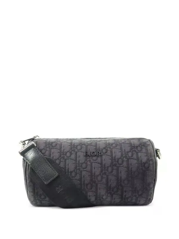 Dior Mini Roller Oblique Messenger Bag - Black