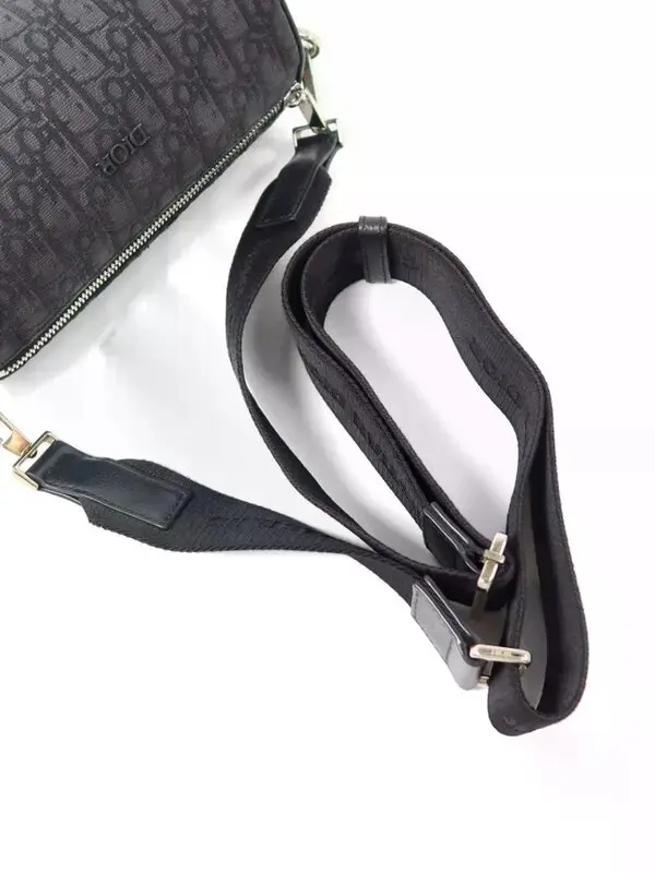 Dior Mini Roller Oblique Messenger Bag - Black