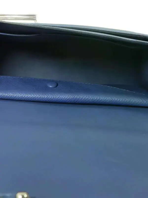 Hermès 23 Verrou Leather Shoulder Bag - Blue