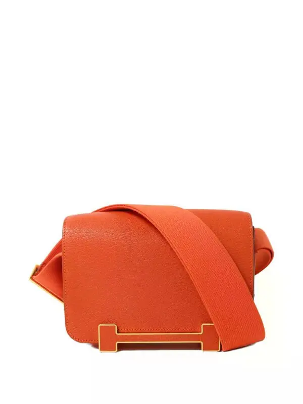 Hermès Geta Shoulder Bag - Orange