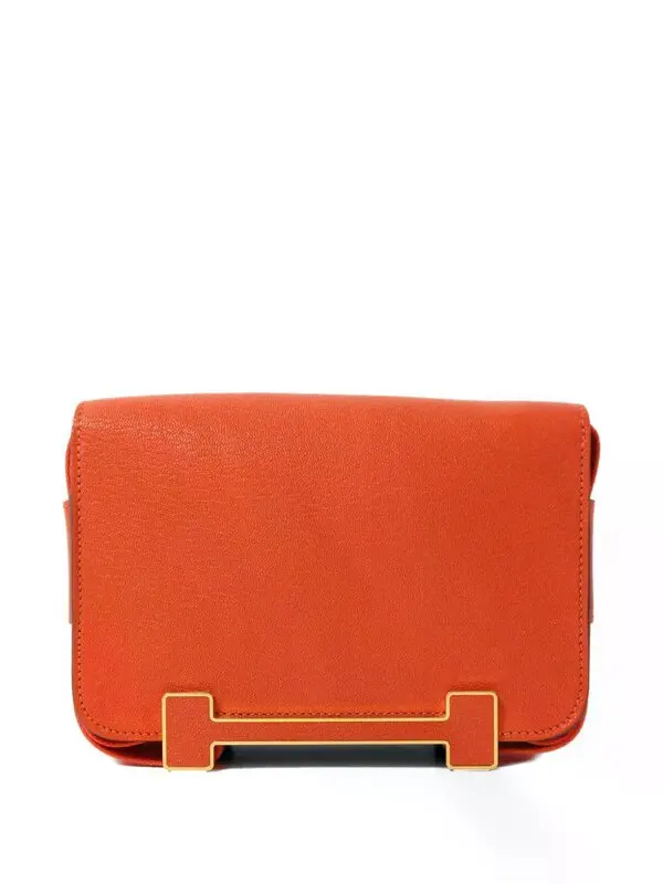 Hermès Geta Shoulder Bag - Orange