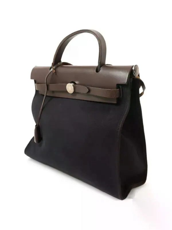 Hermès Herbag Pm Shoulder Bag - Black