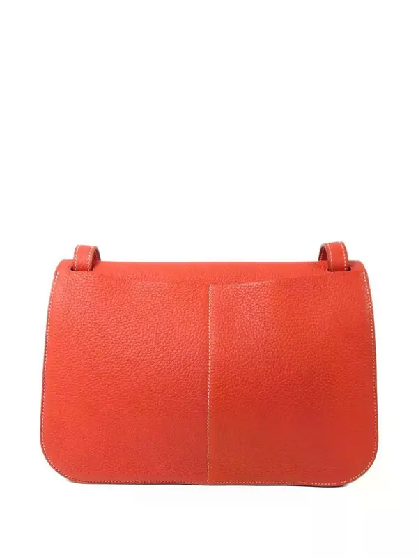Hermès Halzan 31 Shoulder Bag - Red