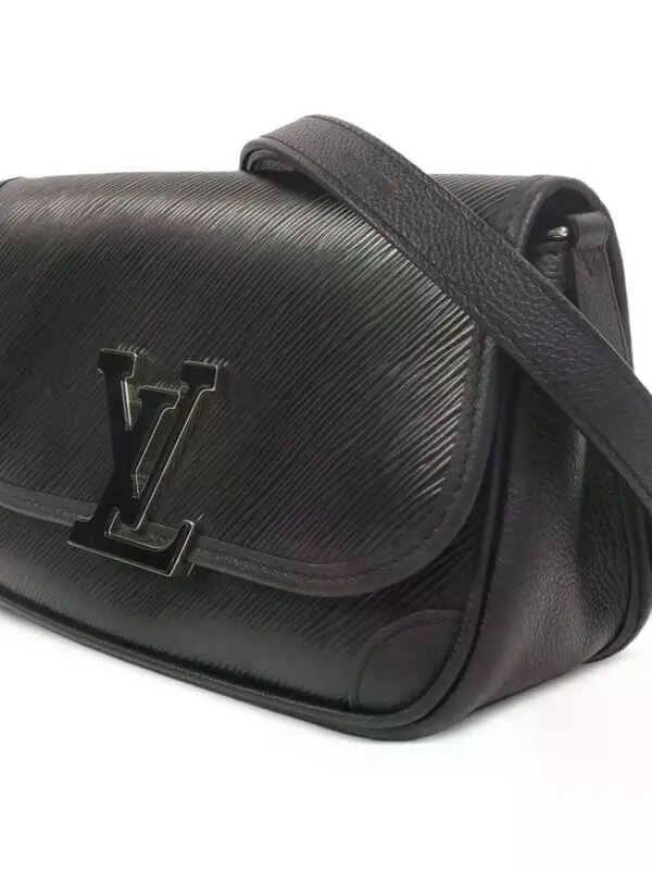 LOUIS VUITTON Epi Buci Shoulder Bag - Black