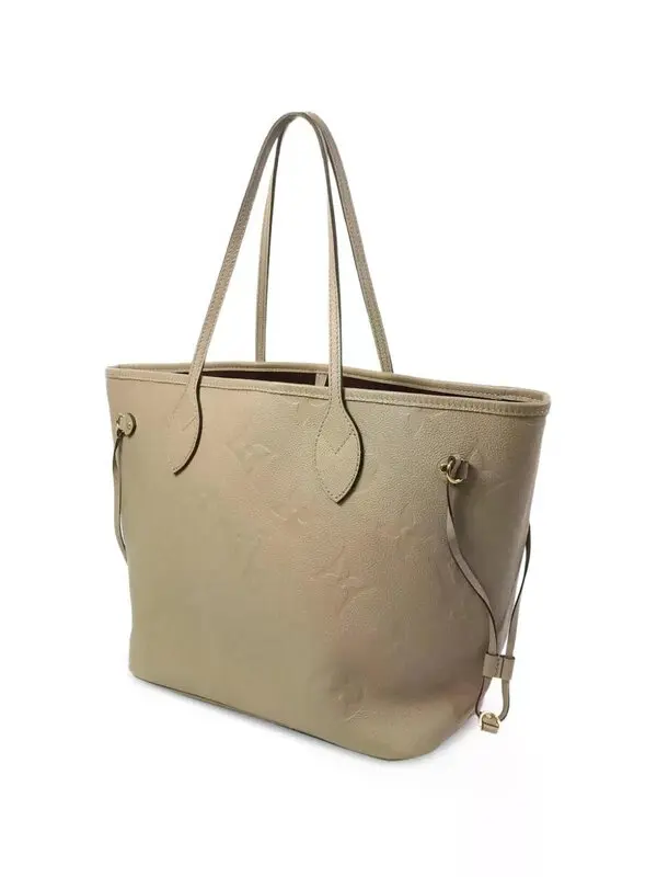 LOUIS VUITTON Neverfull Mm Calfskin Tote Bag