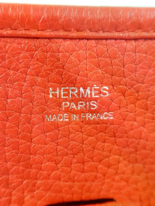Hermès Evelyne Pm Bag - Red