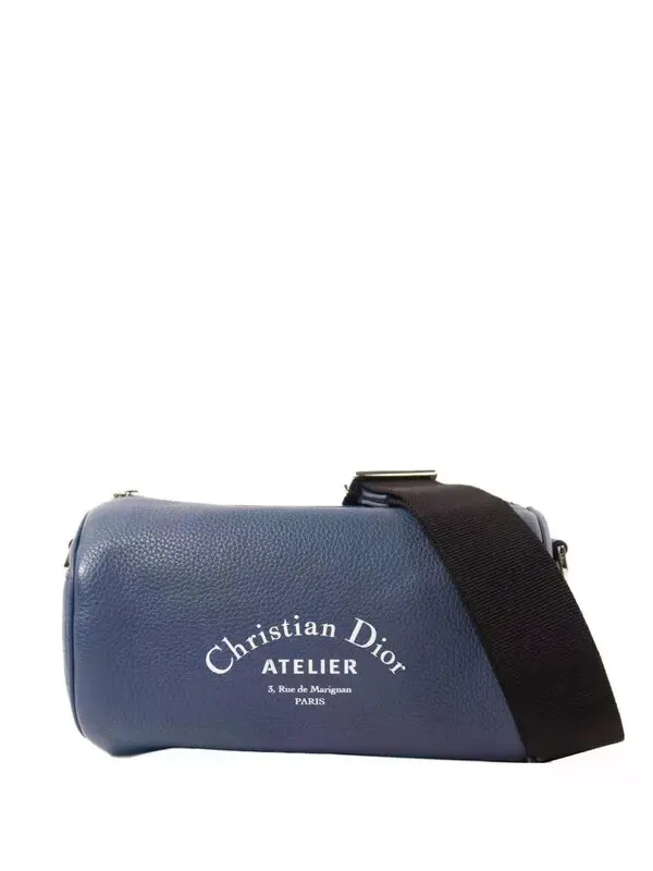 Dior Leather Shoulder Bag - Blue