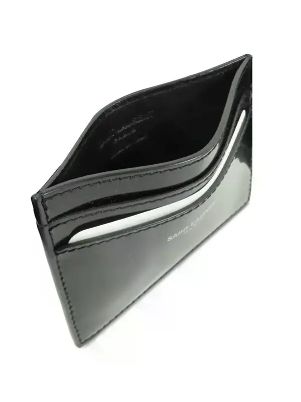 Saint Laurent Patent Leather Card Case