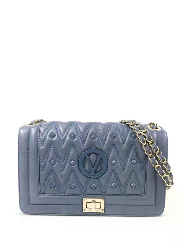 Valentino Garavani Vlogo Signature Shoulder Bag - Blue