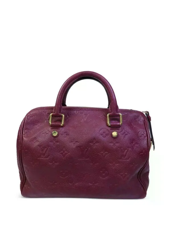 LOUIS VUITTON Monogram Empreinte Speedy Bandouliere 25 Shoulder Bag