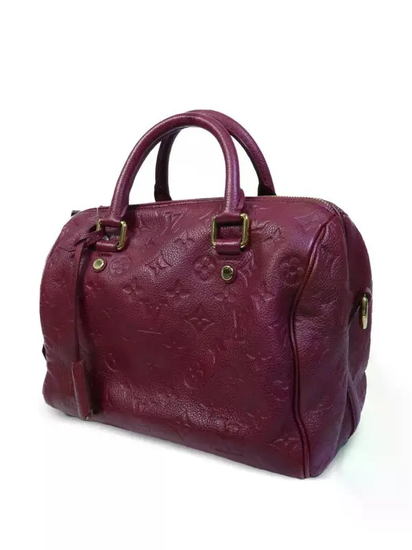 LOUIS VUITTON Monogram Empreinte Speedy Bandouliere 25 Shoulder Bag