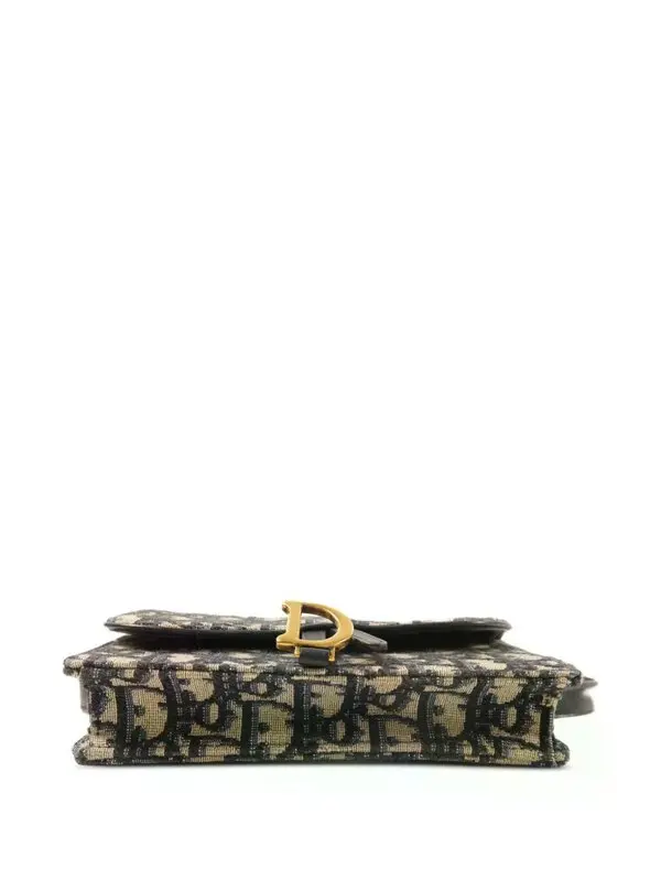Dior Saddle Oblique Belt Bag - Neutrals