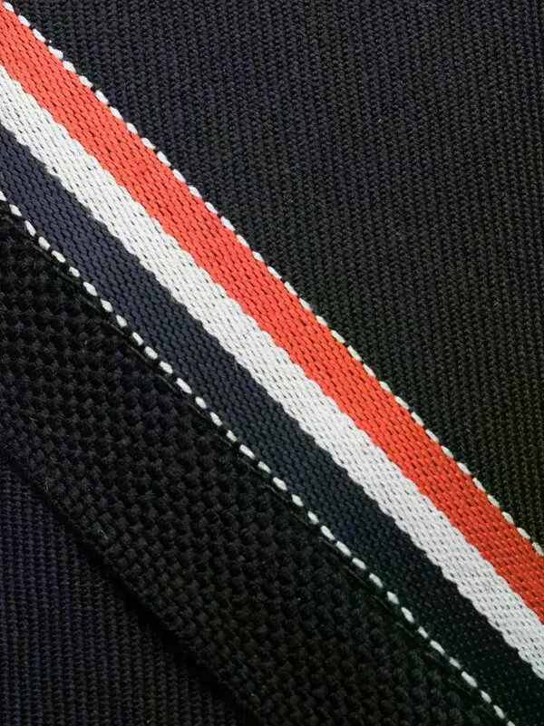 Thom Browne Rwb Stripe Wool Tie