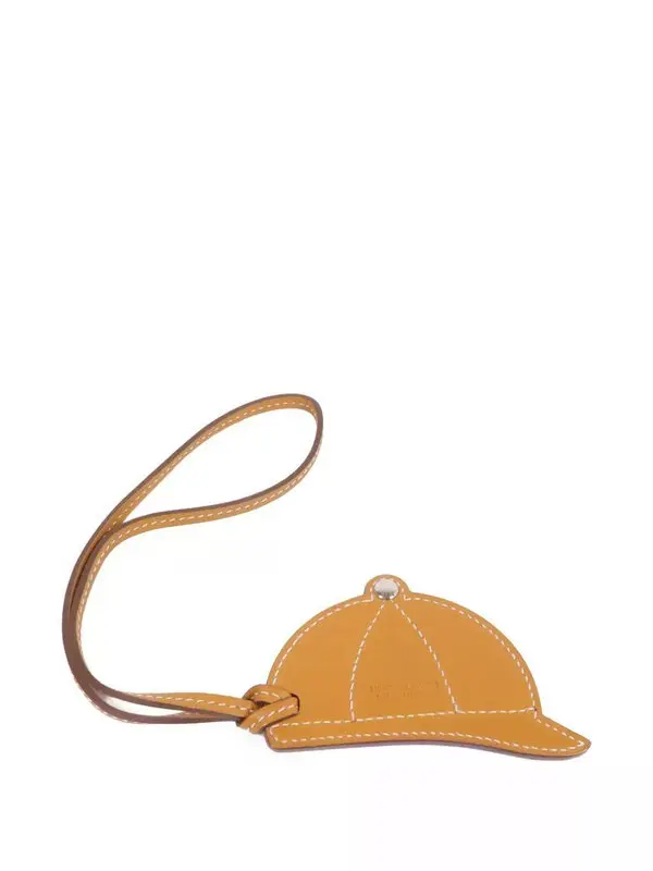 Hermès Paddock Bombe Leather Bag Charm - Neutrals