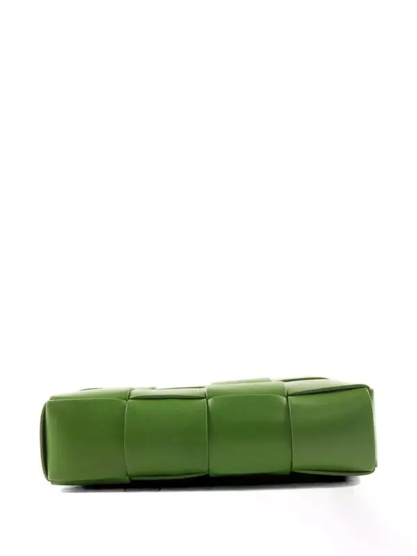Bottega Veneta Small Cassette Shoulder Bag - Green