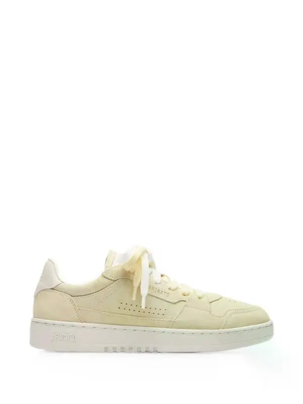 Axel Arigato Light Yellow Suede Dice Lo Sneakers - Neutrals