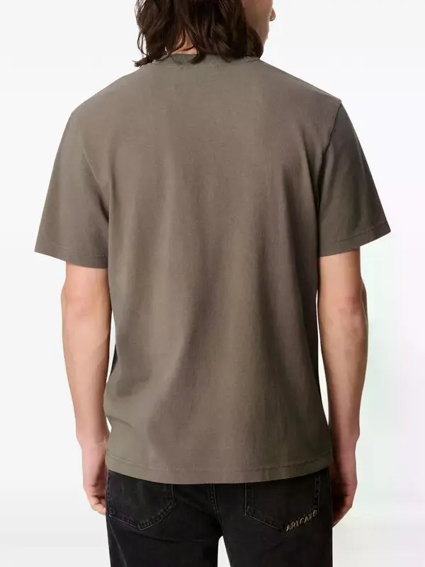 Axel Arigato Micro Bee Bird Embroidered T-shirt - Brown
