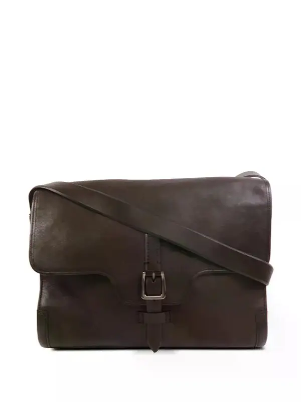 Bally Buckle-fastening Shoulder Bag - Brown