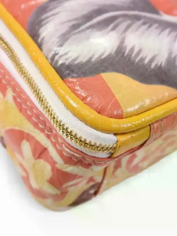 Balenciaga Floral Blanket Messenger Bag