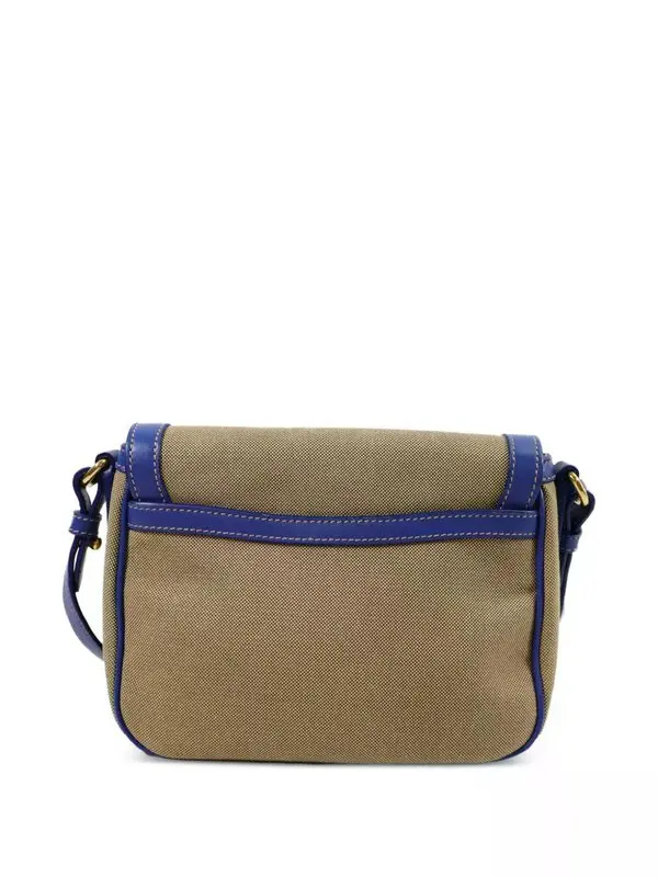 Prada Logo Jacquard Bow Crossbody Bag