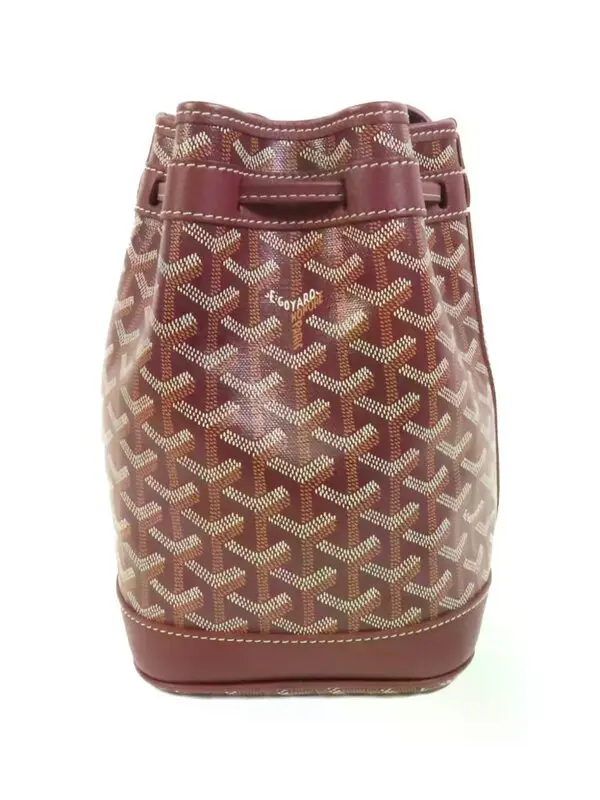 Goyard Petit Flot Bucket Bag - Red