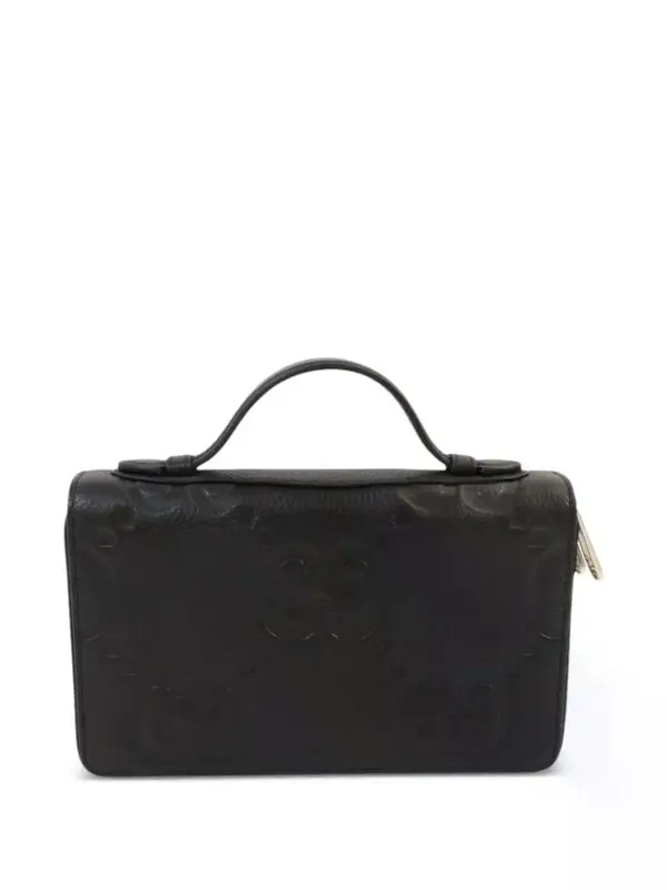 Gucci Gg Travel Document Case - Black