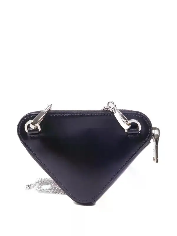 Prada Logo Detail Crossbody Bag - Black