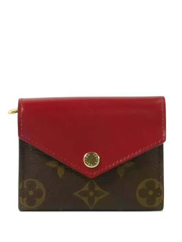 LOUIS VUITTON Zoe Monogram Canvas Wallet - Brown