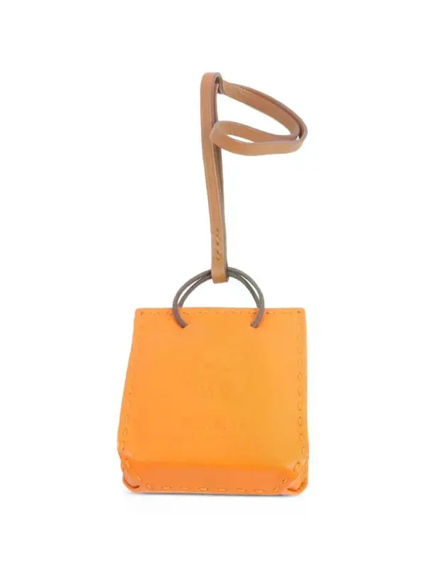 Hermès Sac Leather Bag Charm