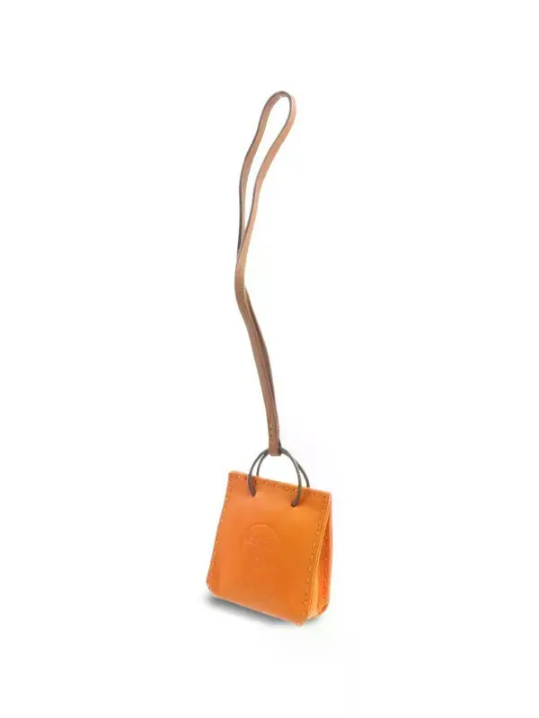 Hermès Sac Leather Bag Charm
