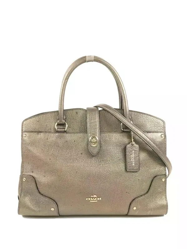 COACH VINTAGE 30 Mercer Leather Tote Bag