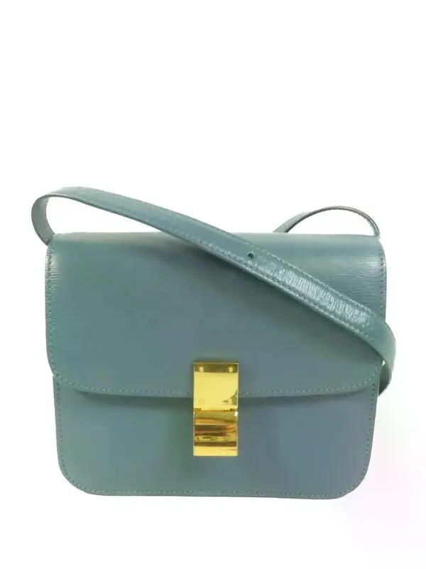 Celine Classic Box Shoulder Bag - Blue