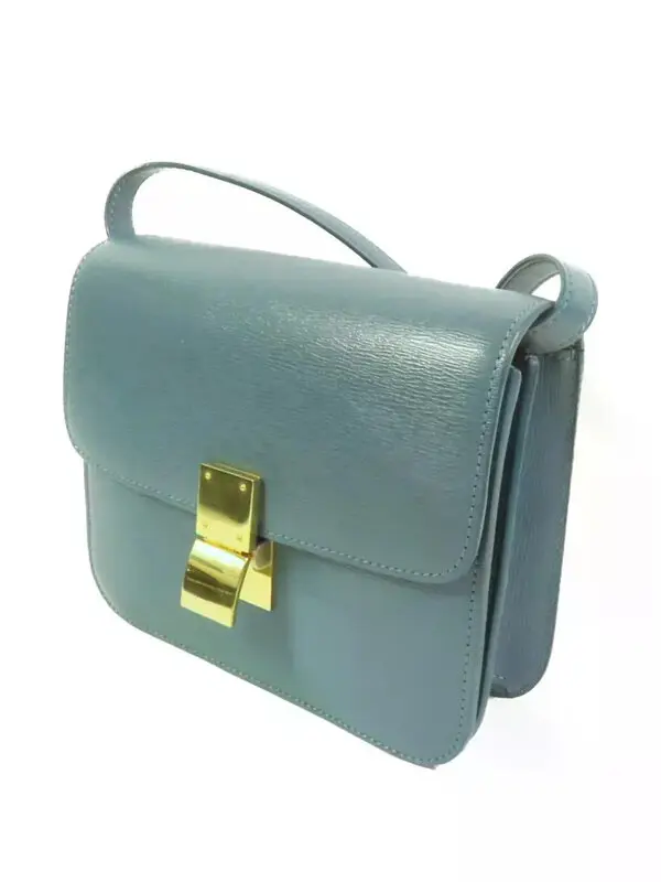 Celine Classic Box Shoulder Bag - Blue