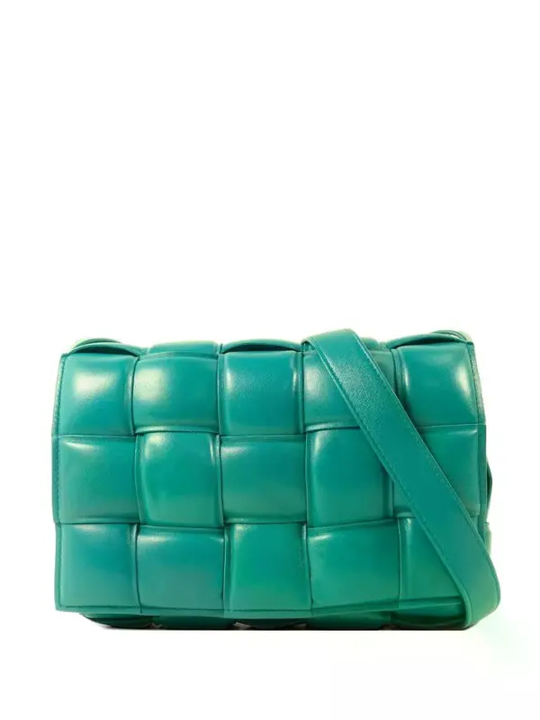 Bottega Veneta Cassette Shoulder Bag - Green