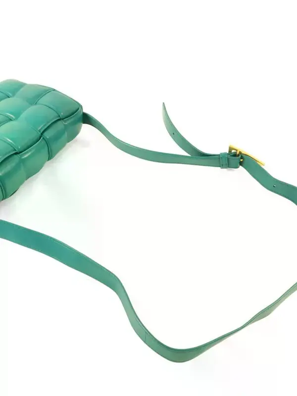 Bottega Veneta Cassette Shoulder Bag - Green