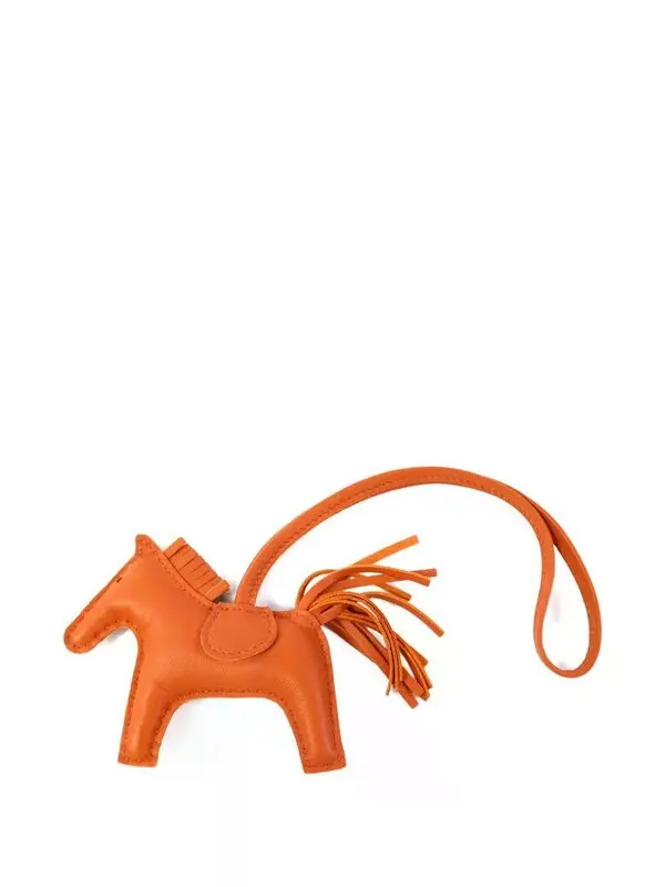 Hermès Pm Rodeo Bag Charm - Orange