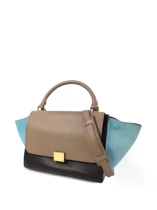 Celine Trapeze Tote Bag - Black