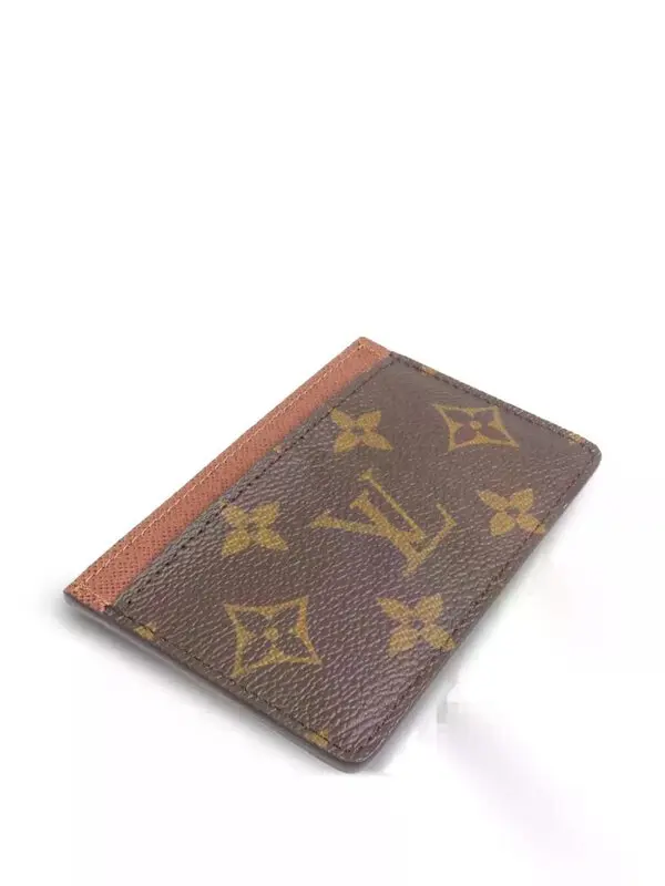 LOUIS VUITTON Monogram Card Holder - Brown