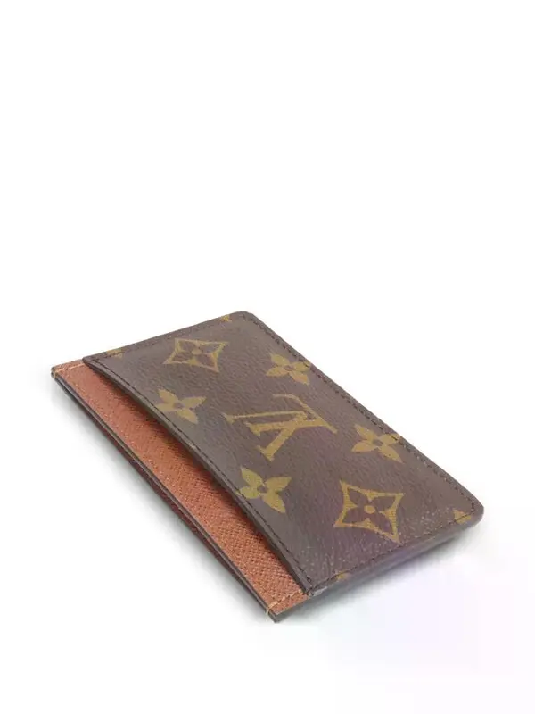 LOUIS VUITTON Monogram Card Holder - Brown