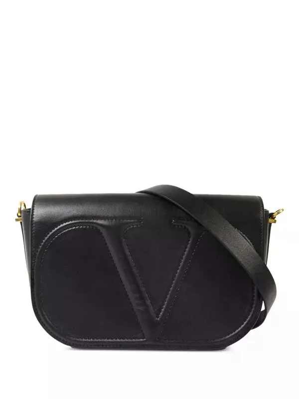 Valentino Garavani Vlogo Shoulder Bag - Black