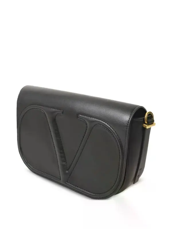 Valentino Garavani Vlogo Shoulder Bag - Black