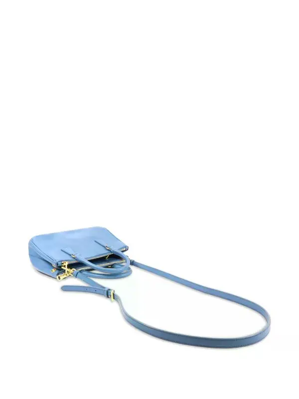 Prada Galleria Saffiano Leather Tote Bag - Blue