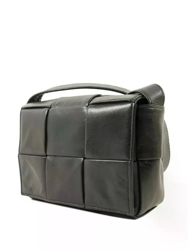 Bottega Veneta Mini Cassette Cross Body Bag - Black
