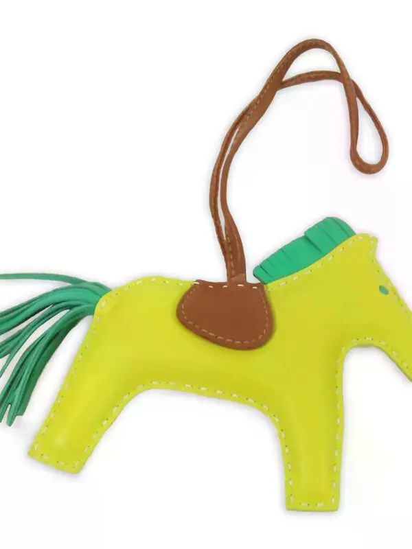 Hermès Rodeo Bag Charm - Yellow