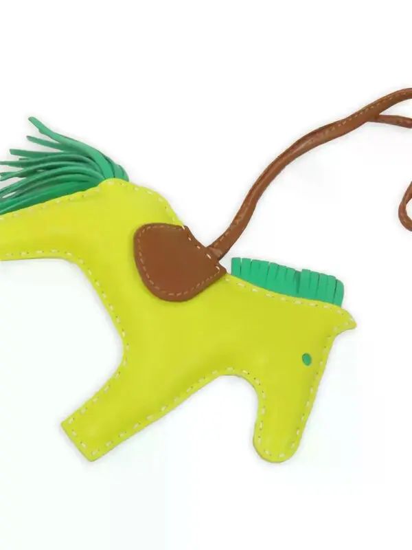 Hermès Rodeo Bag Charm - Yellow