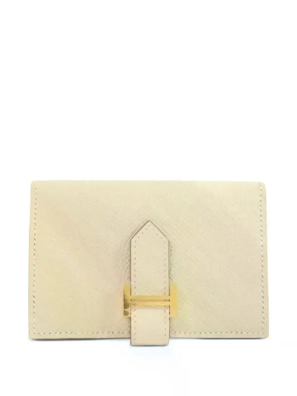 Hermès Bearn Epsom Card Holder - Neutrals